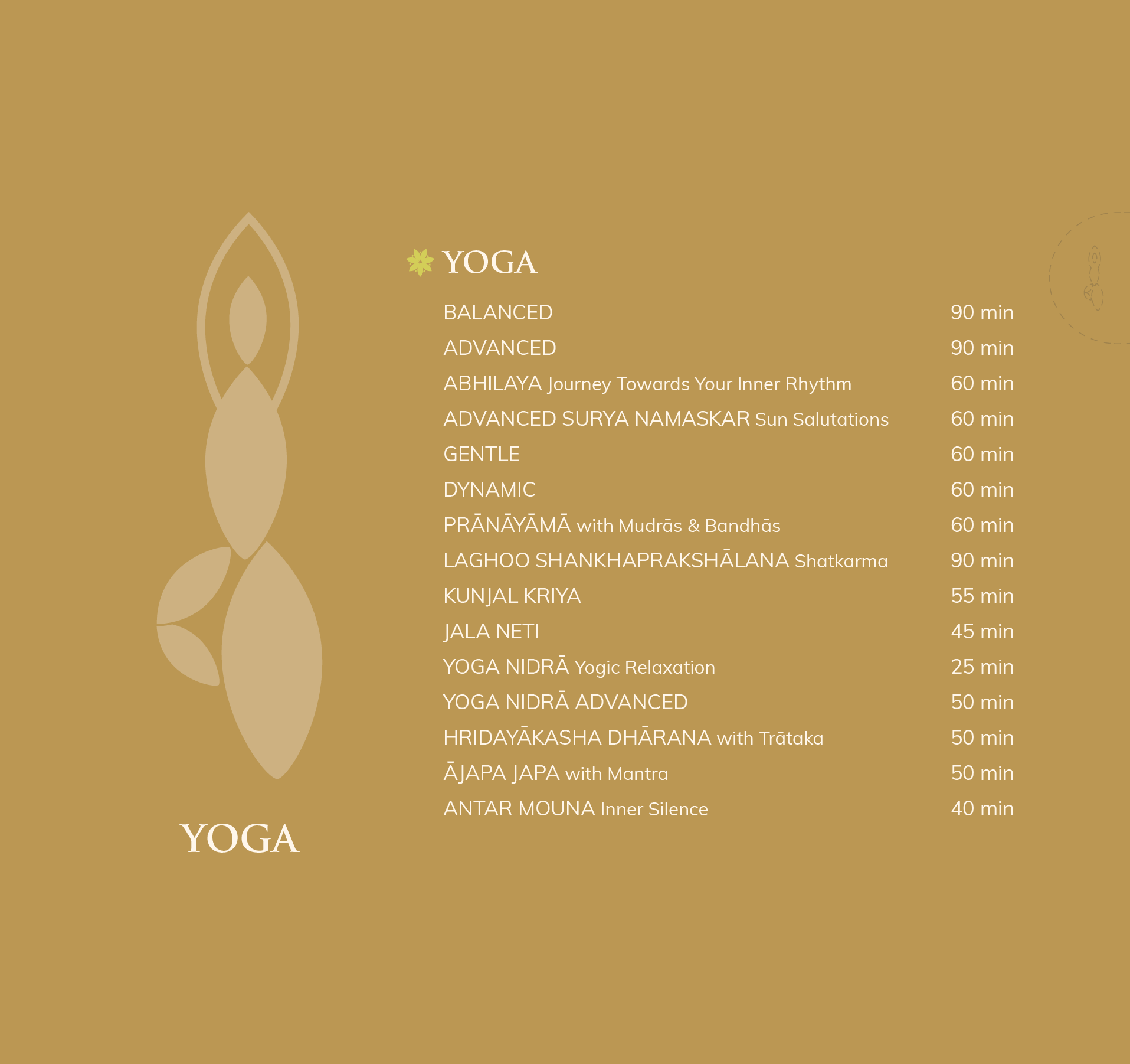 Menu Displays powered for Taj Exotica Resort & Spa by menumodo