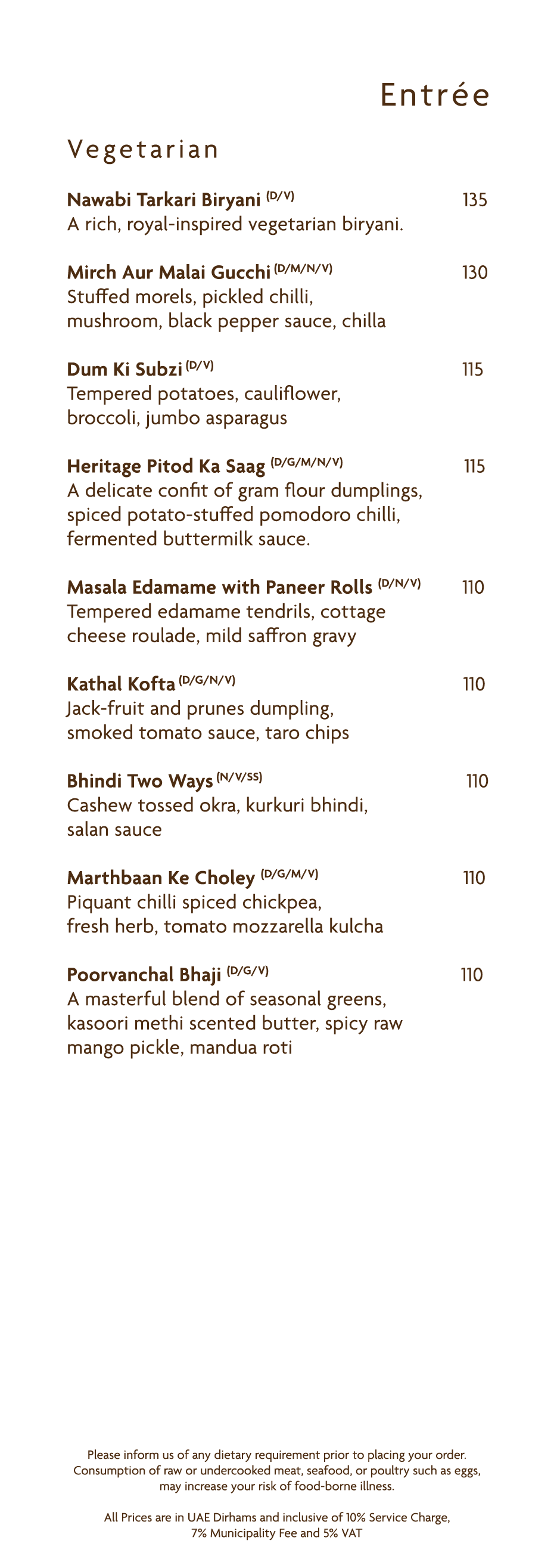 Menu Displays powered for Taj Exotica Resort & Spa by menumodo