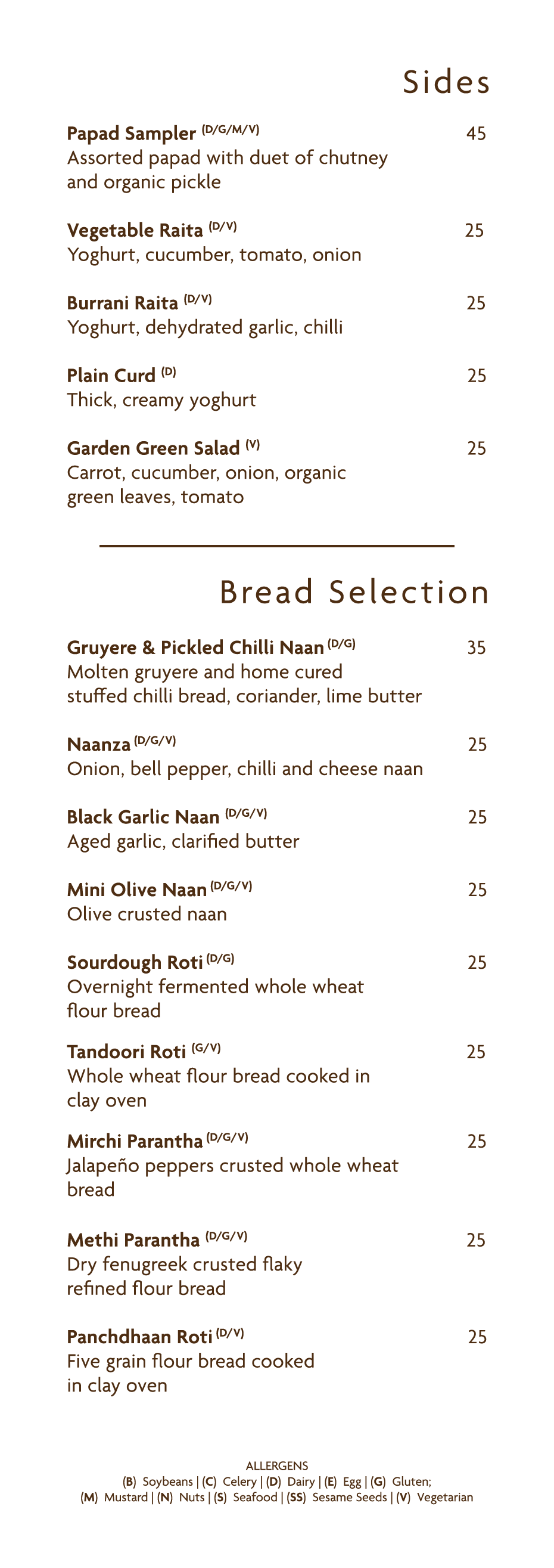 Menu Displays powered for Taj Exotica Resort & Spa by menumodo