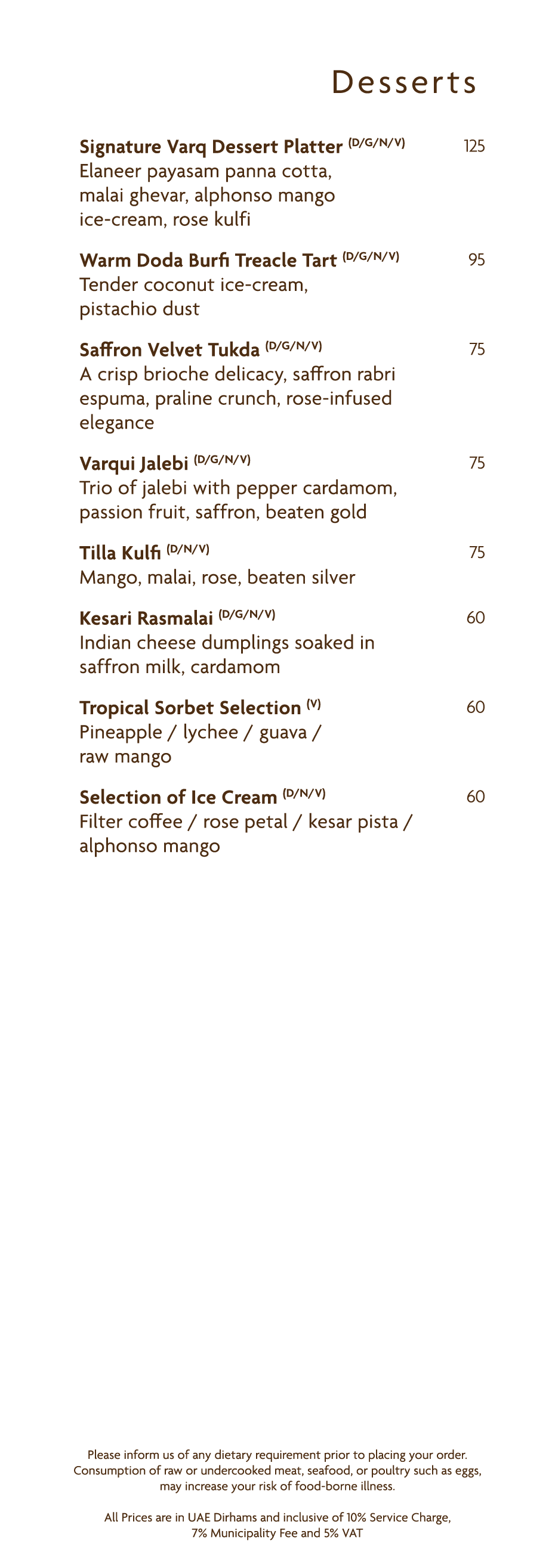 Menu Displays powered for Taj Exotica Resort & Spa by menumodo